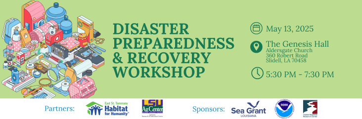 Disaster Preparedness & Recovery Workshop - Habitat for Humanity